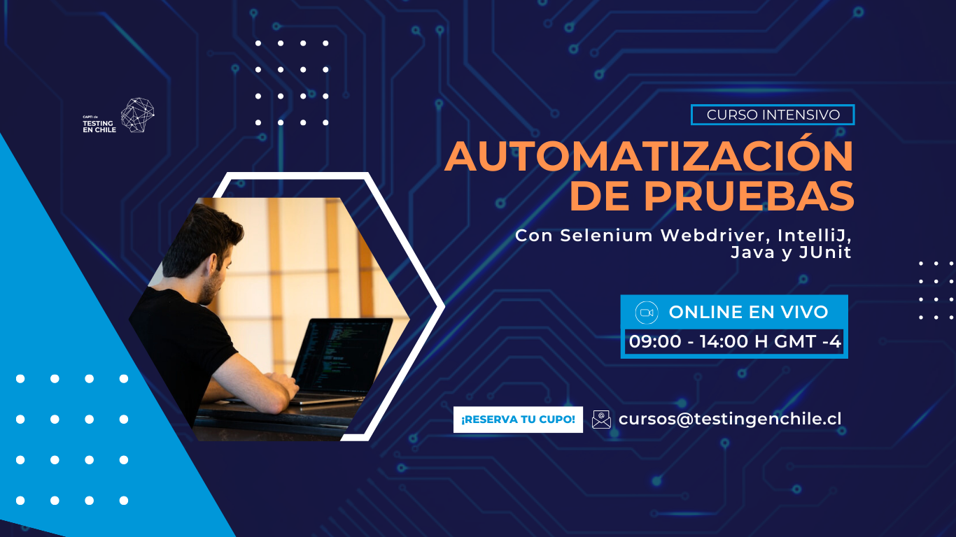 Curso de Automatización de Pruebas Web con Selenium Webdriver (IntelliJ, Java, Junit) - Nivel ...